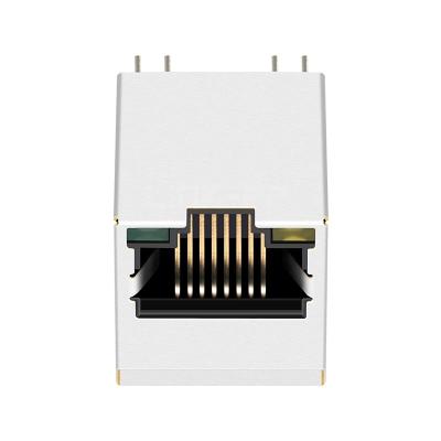 Cina LPJD5153BHNL 10/100 Base-T Verticale RJ45 Mag Jack Con PoE Verde/Giallo LED in vendita