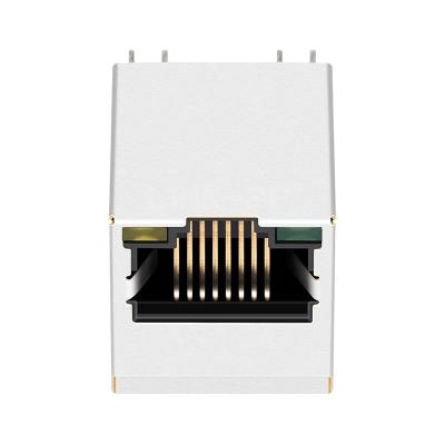 Cina LPJD5013BGNL 10/100 Base-T Giallo/verde Led Verticale RJ45 Magjack Connector in vendita