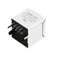 China LPJD0185DNL 10/100 Base-T Without LED Vertical RJ45 Jack Top Entry for sale
