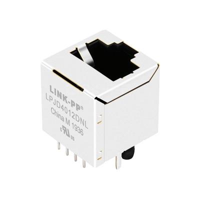 China Pulse JXD2-0Z14NL Compatibel LINK-PP LPJD4012DNL 100 Base-T Verticale RJ45 Mag Jack Zonder LED Te koop