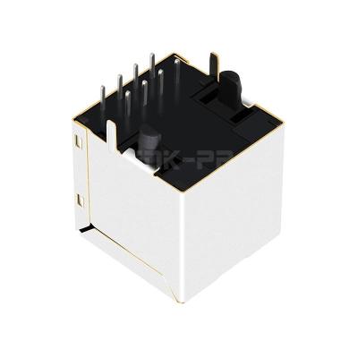 China Pulse JXD2-0Z14NL Compatibel LINK-PP LPJD4012DNL 100 Base-T Verticale RJ45 Mag Jack Zonder LED Te koop