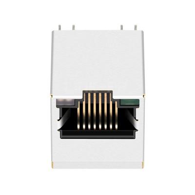 Cina Tyco 1840472-5 Compatibile LINK-PP LPJD4711B52NL 10/100/1000 Base-T Verde&Giallo/Verde LED Verticale MagneticoRJ45 Jack in vendita