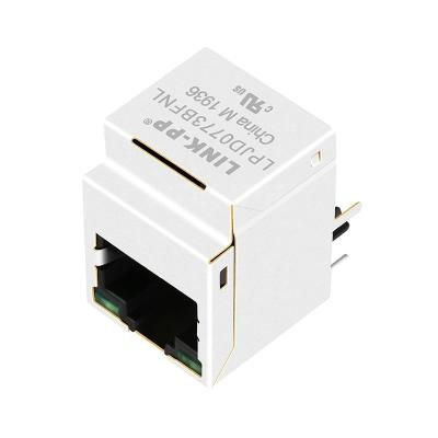 Cina Halo HFJV1-1G16-L11RL Compatibile LINK-PP LPJD0773BFNL 10/100/1000 Base-T Verde/Verde LED Port di connettore verticale RJ45 in vendita
