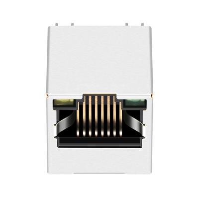 Cina Impulso JXD2-0015NL Compatibile LINK-PP LPJD4622BDNL 10/100/1000 Base-T Giallo/Verde LED Verticale RJ45 Socket di montaggio di superficie in vendita