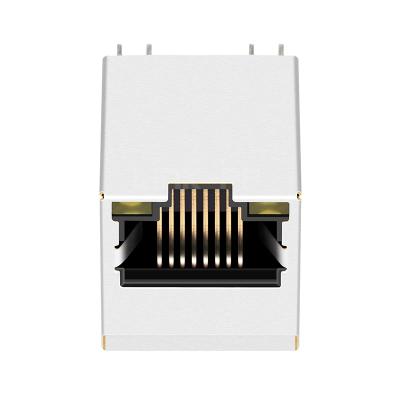 Cina Halo HFJV1-ELTQ1-L14RL Compatibile LINK-PP LPJD4718B78NL Gigabit Verticale RJ45 Jack Con 1000 Base-T Magnetics LED arancione/verde in vendita