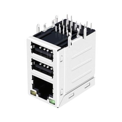 中国 パルス JW0-0009NL コンパティブル LINK-PP LPJU5009B28NL 10/100 Base-T RJ45 イーサネット マグジャック 販売のため