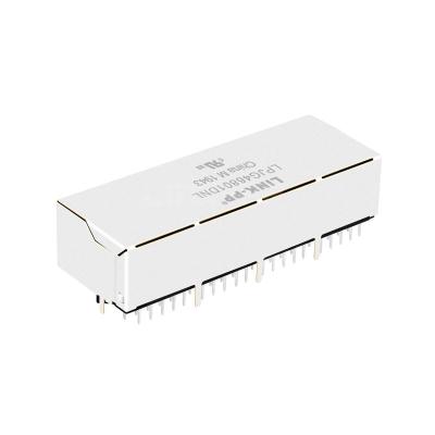 Cina YDS 64F-1301NW2NL Compatibile LINK-PP LPJG46801DNL 100/1000 Base-T senza LED Tab Down 1x2 Port Ethernet RJ 45 Connessione in vendita