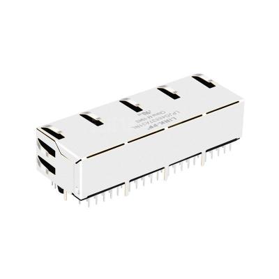 Cina Impulso JG0-0098NL Compatibile LINK-PP LPJG48837A31NL 10/100/1000 Base-T Tab Up Verde e Arancio/Verde e Arancio LED 1x4 Port Connector Lan RJ45 in vendita