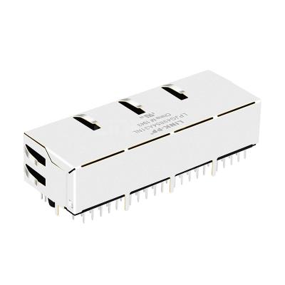 Cina Impulso JXG0-0098NL Compatibile LINK-PP LPJG49854A31NL 10/100/1000 Base-T Tab Up Orange&Green/Orange&Green LED 1x4 Port RJ45 Network in vendita