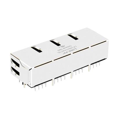 Cina Impulso JX80-0022NL Compatibile LINK-PP LPJ46404AFNL 10/100 Base-T Tab Down Verde/Verde LED 1x4 Port RJ45 Modulare in vendita