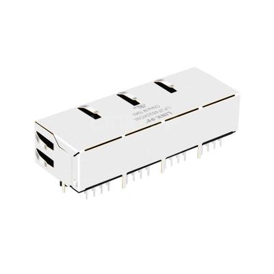 Cina LPJF46204CNL 10/100 Base-T Tab Down senza LED 1x4 Port Ethernet RJ45 Jack in vendita