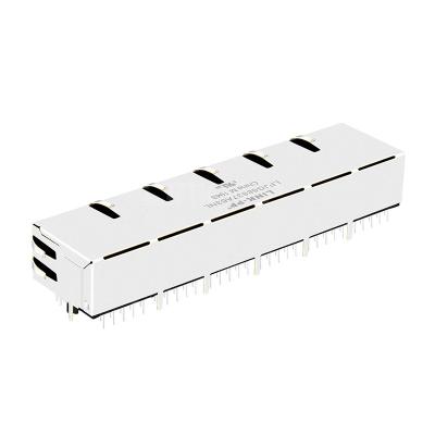 Cina Pulse JG0-0070NL Compatibile LINK-PP LPJG68837A63NL 1000 Base-T Tab Up Verde/Arancione&Verde LED 1x6 Port RJ45 connettore in vendita in vendita