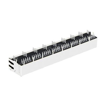 Cina Impulso JG0-0028NL Compatibile LINK-PP LPJG88851AWNL 1000 Base-T 1x8 Port RJ45 Ethernet MagJacks Tab Up Verde/Verde LED in vendita
