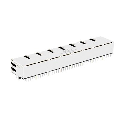 Cina Impulso JG0-0028NL Compatibile LINK-PP LPJG88851AWNL 1000 Base-T 1x8 Port RJ45 Ethernet MagJacks Tab Up Verde/Verde LED in vendita