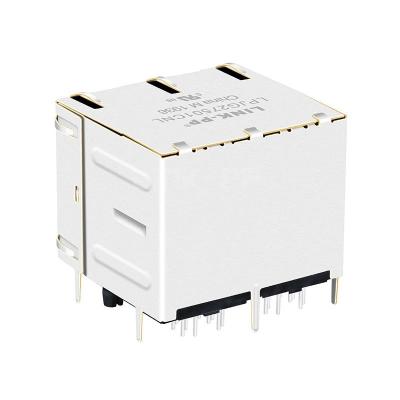 Cina LPJG27501CNL 1000 Base-T 2x2 Port RJ45 Jack di connettore in vendita