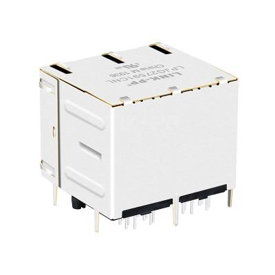 Cina LPJG27591CNL 1000 Base-T 2x2 Port Mmodular Jack RJ45 Connector in vendita