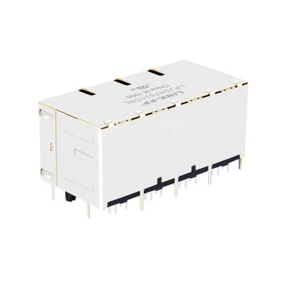 中国 Belfuse 0833-2X4R-33 コンパティブル LINK-PP LPJG47531CNL100/1000 ベース-T 無 LED 2x4 ポート RJ-45 コンネクタ モジュール 販売のため
