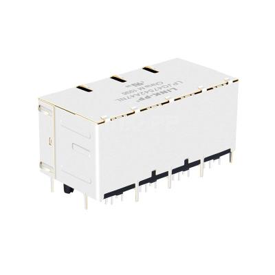 Cina RM5-1SSA9V1F Compatibile LINK-PP LPJG47542A47NL 10/100/1000 Base-T 2x4 Port Cat6 RJ45 Jack magnetici LED giallo e verde/giallo e verde in vendita
