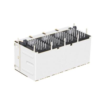 中国 LPJG47549B47NL 1000 ベース-T 2×4 ポート リード モジュラルの RJ45 接続器 販売のため