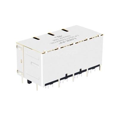 中国 LPJG47549B47NL 1000 ベース-T 2×4 ポート リード モジュラルの RJ45 接続器 販売のため