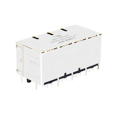 Cina XFMRC XFGIGH-STKVDGY8-4 Compatibile LPJG47561AENL 1000 Base-T 2x4 Port rj45 Jacks 10p10c Verde/Giallo LED in vendita