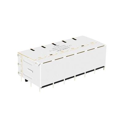 中国 LPJG67537A8NL-2 1000 ベース-T 2x6 ポート ギガビット イーサネット 8 コア 非 PoE シングル ポート RJ45 接続器 販売のため