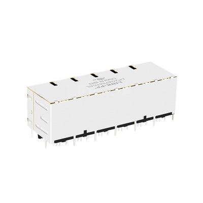 Cina LPJG67547CNL 10/100/1000 Base-T 10p8c senza LED 2x6 Port RJ45 connettori di rete in vendita