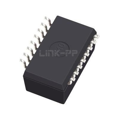 Cina Impulso 100B-1003X Compatibile LINK-PP LP1188NLE 10/100 Base-T Single Port SMD 16 PIN Low Profile PoE Ethernet Transformer in vendita