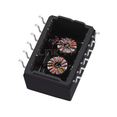 Cina LP41223NL 10/100 Base -T Single Port Lan PoE++ Magnetics Transformer Modules 12 Pin in vendita