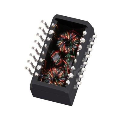 Cina LP85726NL 10 Base-T Single Port SMD 16 PIN Ethernet Telecom Transformer in vendita