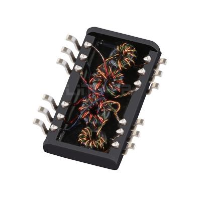 中国 LP41627NL 10/100 Base-T シングルポート SMD 16PIN 低プロファイル イーサネット マグネット トランスフォーマー 販売のため