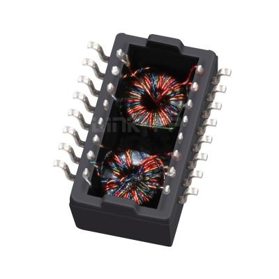 Cina LPB81089NLE 10/100 Base-T Base-T Single Port SMT 16 PIN LAN Moduli di trasformatore magnetico in vendita