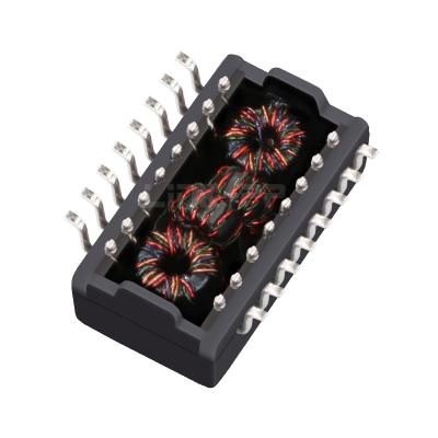 Cina Bourns PT61017PEL Compatibile LINK-PP LP1102NL 10/100 Base-T Base-T Single Port SMT 16 PIN Lan Trasformatore in vendita