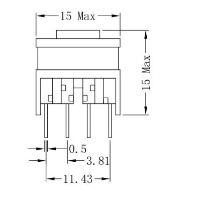 中国 Wurth 750370423 互換 LINK-PP LPA0821PNL シングルポート 8 PIN LAN トランスフォーマー モジュール 販売のため