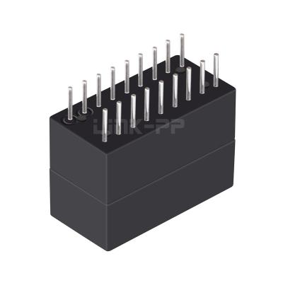 Cina LP81801NL Moduli di trasformatore per telecomunicazioni a singola porta 100/1000 BASE-T THT 18 pin in vendita