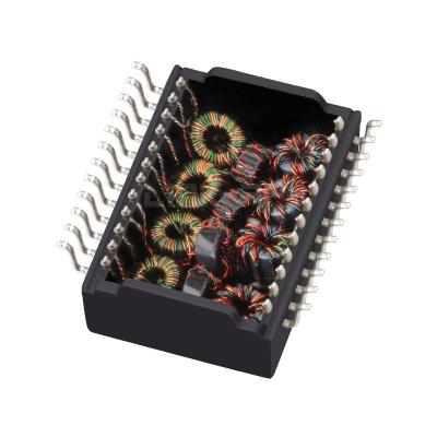 Cina Bourns PT61020EL Compatibile LINK-PP LP5007NL SMD Lan Trasformatore Magnetico 1000 Base-T Single Port 24PIN in vendita
