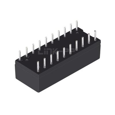 中国 パルス H2001DG コンパティブル LINK-PP LP2064NL 10/100 ベース-T デュアルポート SMD 20PIN イーサネット LAN マグネット トランスフォーマー 販売のため