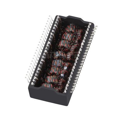 Cina Trasformatore UTG48C10 Compatibile LINK-PP LP84811NL 10/100/1000 Base-T Dual Port SMD 48PIN Telecom Ethernet Lan Magnetics in vendita