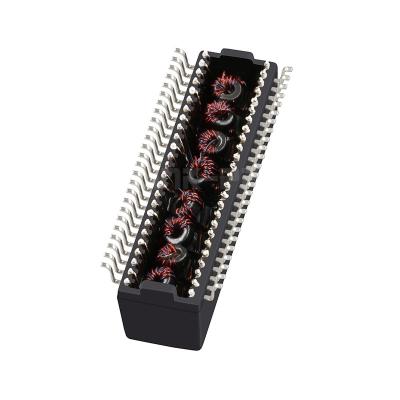 China LP75001ANL Dual Port 2.5G BASE-T 50 Pin SMD Ethernet Transformer Modules Te koop