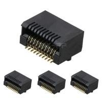 China E81M0-002-02-LT 20 Position SFP Receptacle Connector Solder Surface Mount, Right Angle for sale