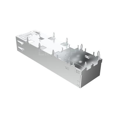 Cina LINK-PP LP11AC02001 1x1 Port SFP Cage Through Hole senza tubo di luce in vendita