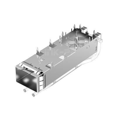 Cina LINK-PP LP11BC02100 SFP 1x1 Cage Press-Fit con Lightpipe in vendita