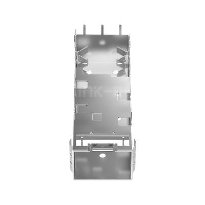 Cina LINK-PP LP11BCS1000 SFP 1x1 Cage Solder Through Hole Right Angle in vendita