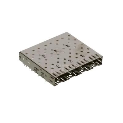 中国 1658723-2 SFP 1X4ケージ組 4 Gb/s コンネクタ 溶接 穴を押す 固定マウント 販売のため