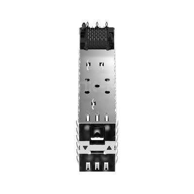 Cina LINK-PP LP21AC02301 SFP 2x1 Cage Connector Press-Fit con tubo di luce esterno in vendita