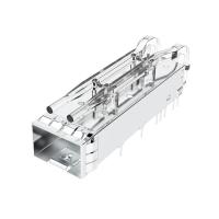 China LINK-PP LP11BCS2201 1x1 Port SFP+ Cage With Light pipe for sale