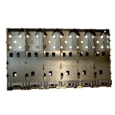 Cina 2007251-1 TE SFP+ Cage Ganged (1 x 6) Connector Press-Fit in vendita