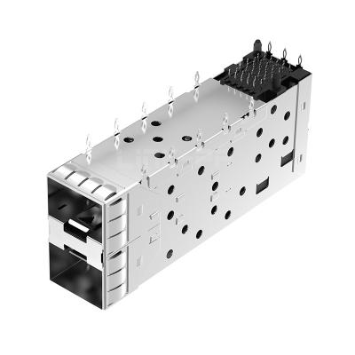 Cina LINK-PP LP21BC01001 2x1 Port SFP+ Cage Connector molle esterne in vendita