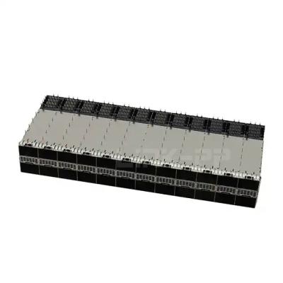 Cina 2357518-1 zSFP+ Receptacle con cage ganged (2x12) connettore 480 (20x24) posizione in vendita