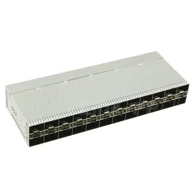 Cina TE 2301210-2 zSFP+ recipiente con connettore a gabbia (2x12) molle esterne potenziate termicamente in vendita